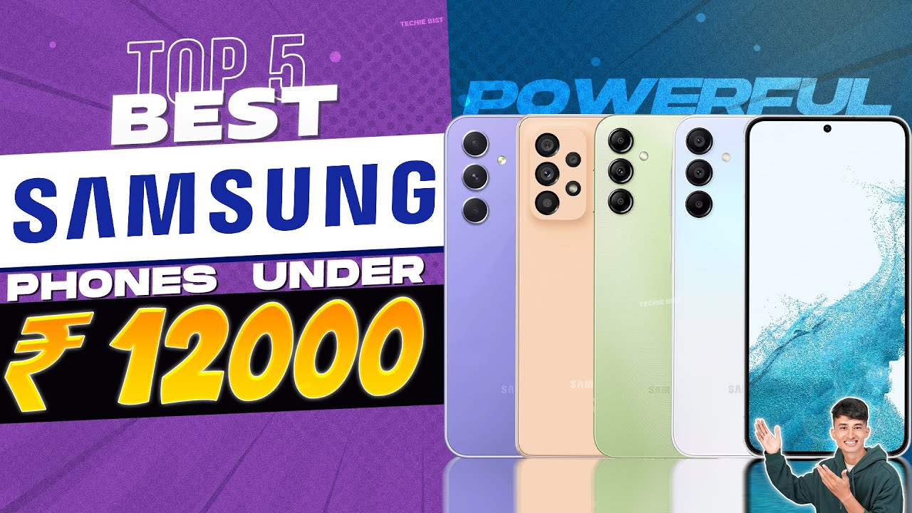 Top 5 Best Samsung Smartphone Under 12000 in 2024 | Best Samsung Phone ...