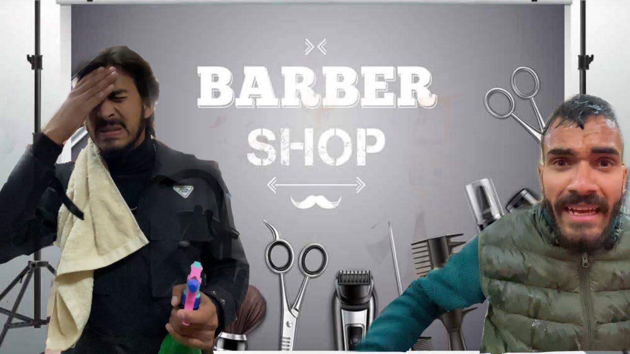 BARBER SHOP//Barber vs customer// AM Vines// New comedy video // new ...
