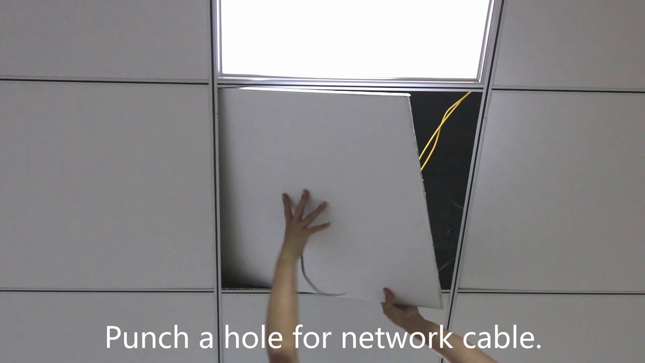 Ceiling AP Installation Guide - YouTube