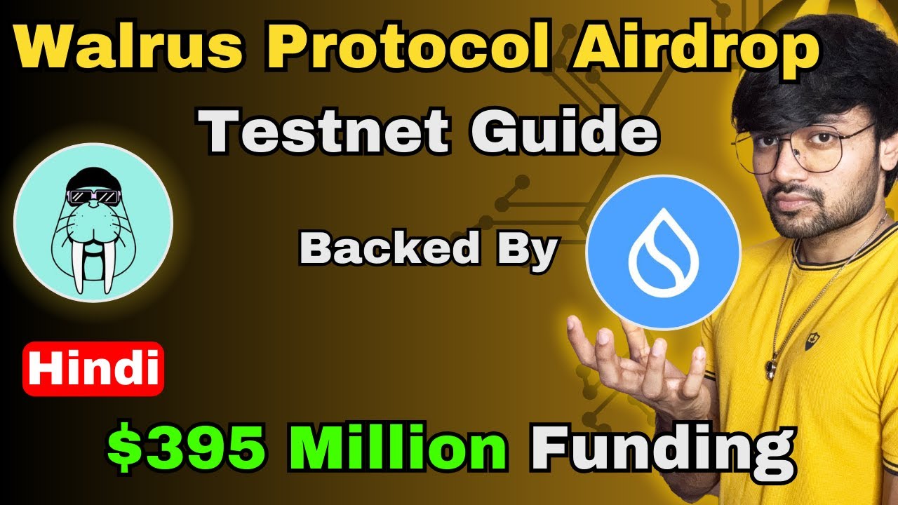 Walrus Protocol Airdrop Testnet Tasks Free to join backed and Developed ...