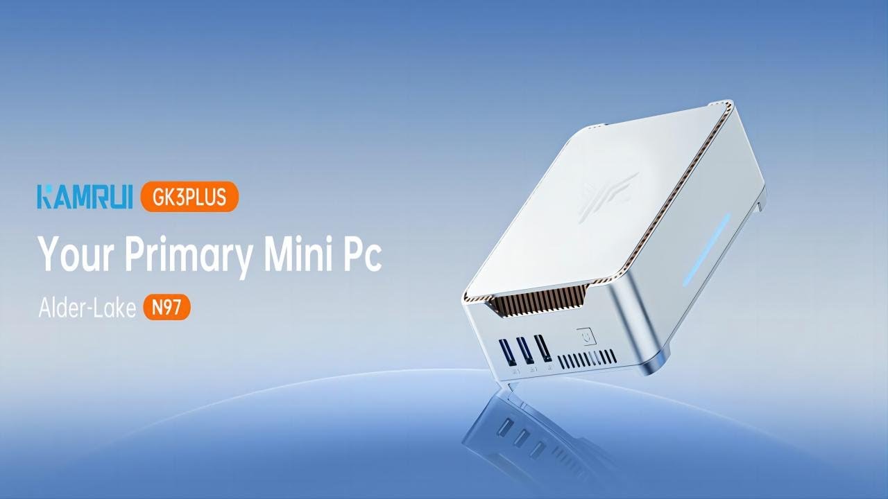 Mini PC con Intel N97 ,8/16GB DDR4 2666MHz Ram 256/512GB M.2 2280 SATA ...