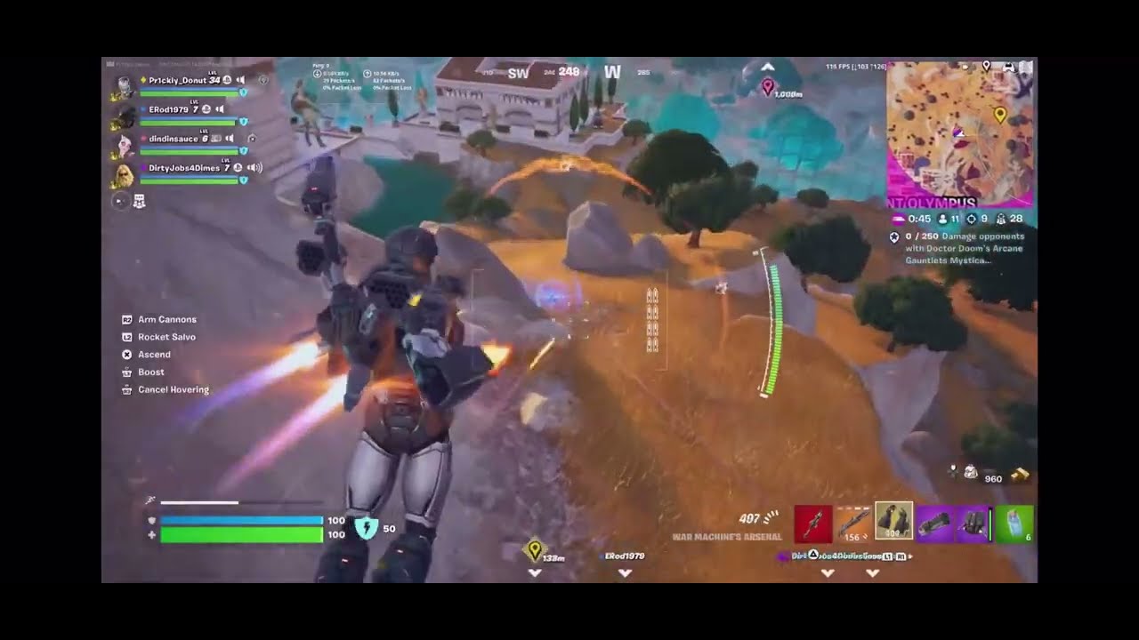 Fortnite ABSOLUTE Doom War Machine full arsenal is cracked it’s ...