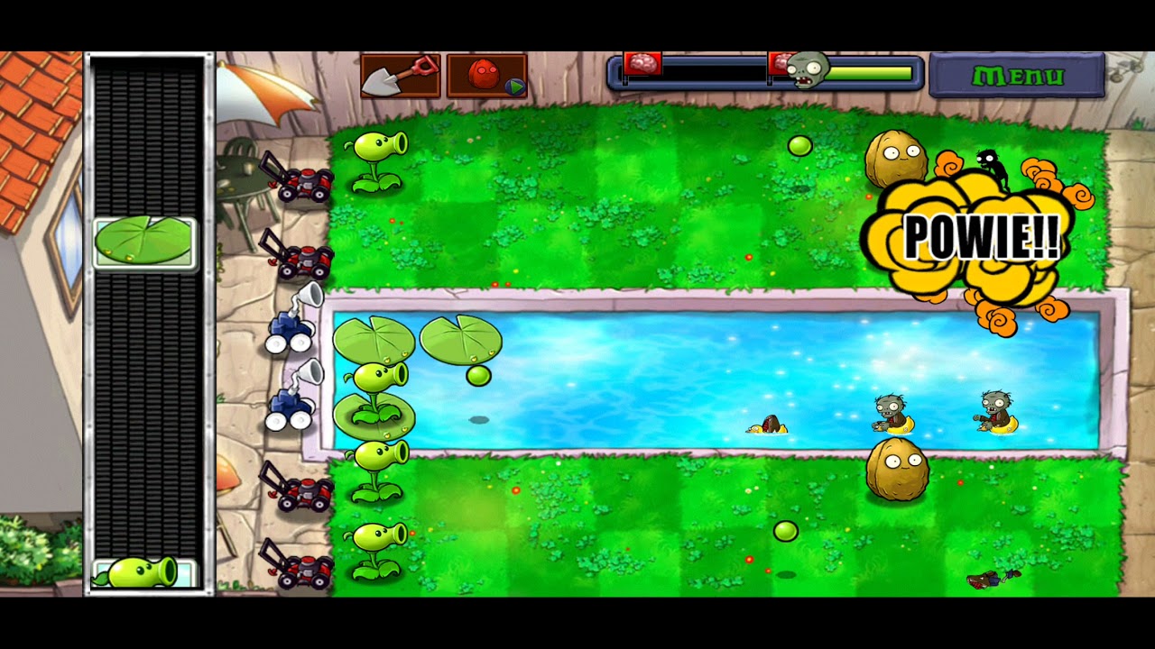 plants vs zombies 3-5 (big trouble little zombie) - YouTube