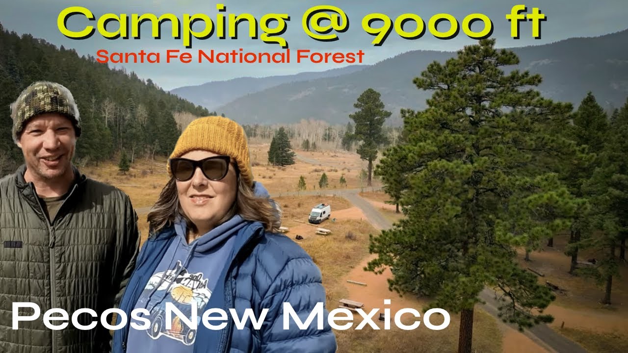 WAITING FOR SNOW! Meeting friends on the road and Camping at 9000ft in ...