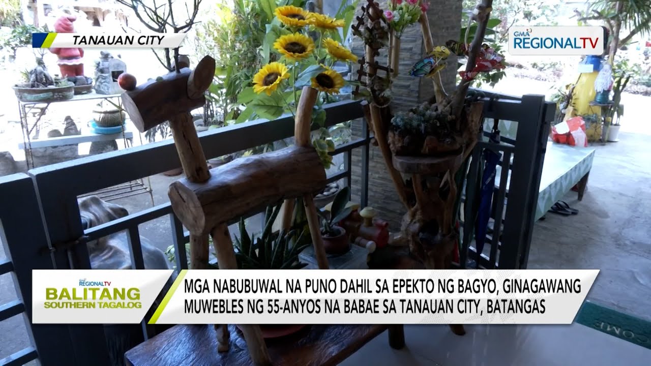 Balitang Southern Tagalog: Mga nabubuwal na puno at kahoy, ginagawang ...