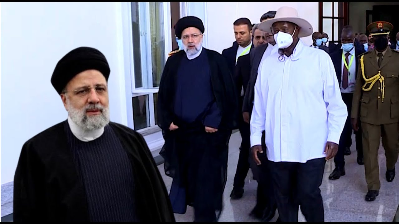 Iran President's last moments in Uganda with H.E. Museveni last year ...