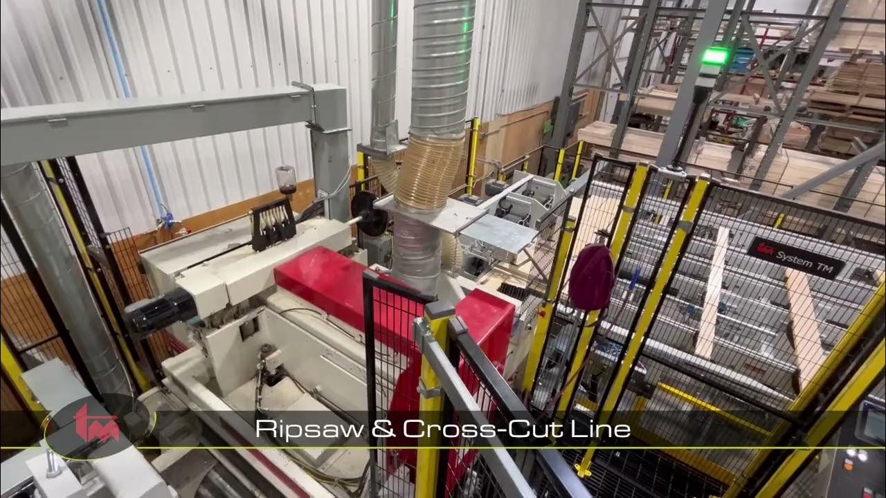Ripsaw and cross-cut line with maximum flexibility - Opti-Solution ...