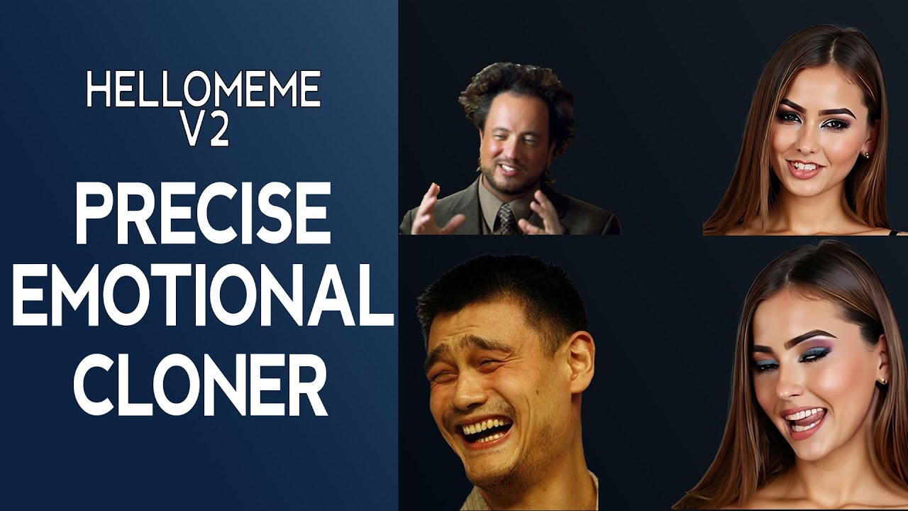 HelloMemeV2: Clone Expressions from Any Image - YouTube