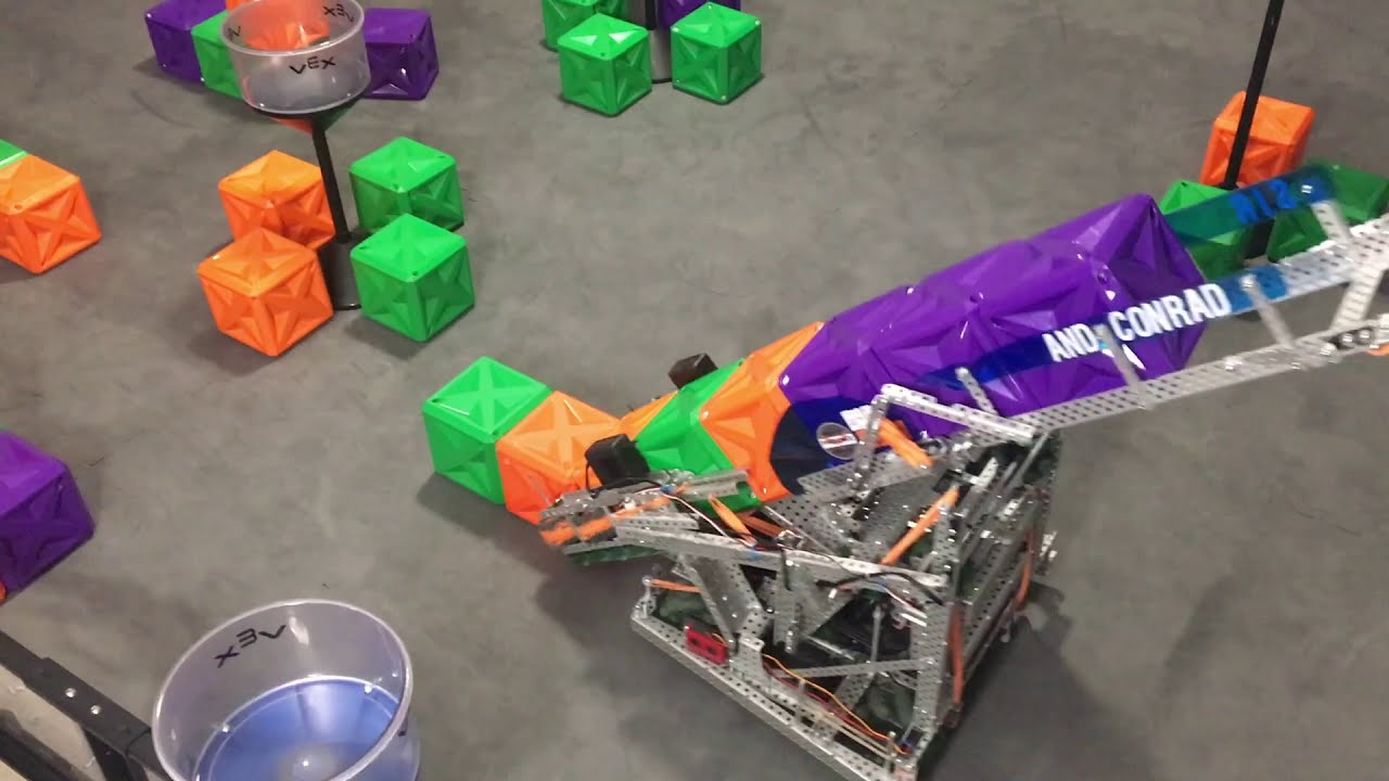 VEX Tower Takeover Programming Skills - YouTube