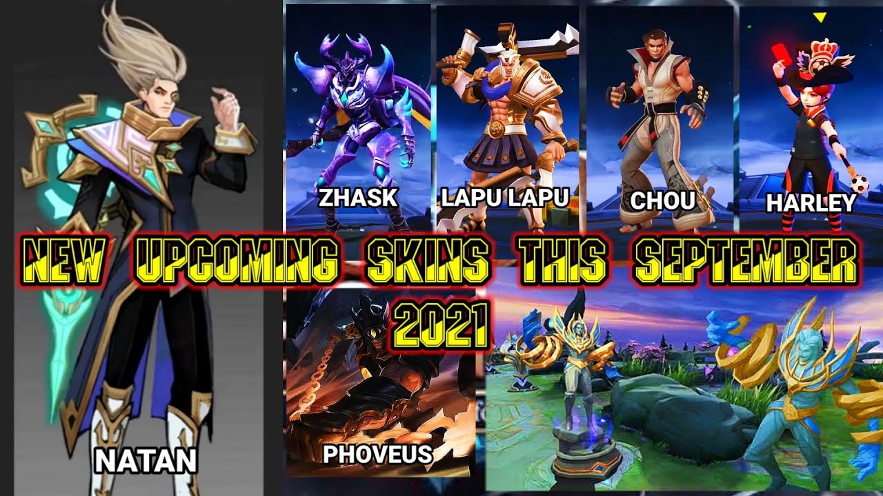 New Upcoming Skins of September Released Dates Revealed | October ...