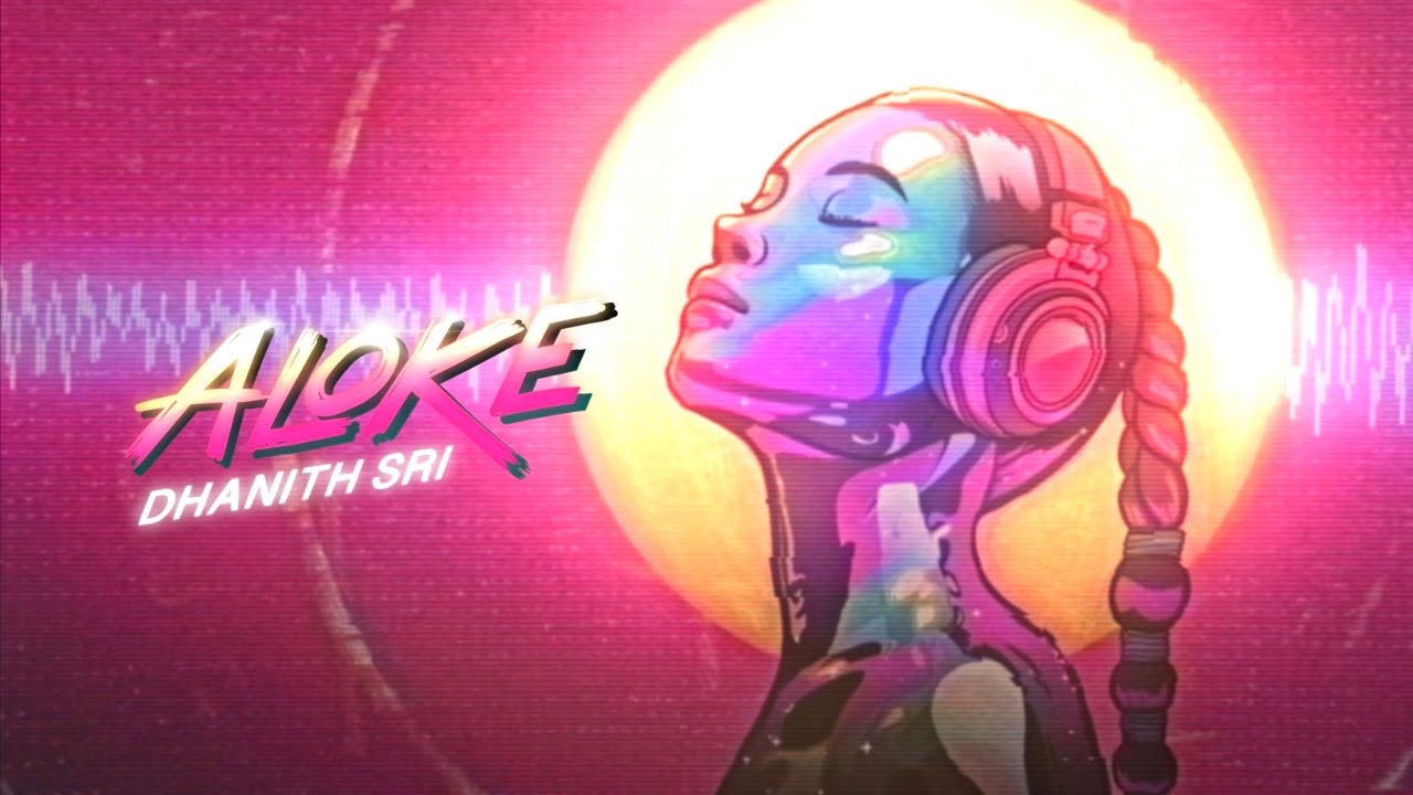 ALOKE ( ආලෝකේ ) - DHANITH SRI | Official Lyric Video | EP Ithihasaye ...