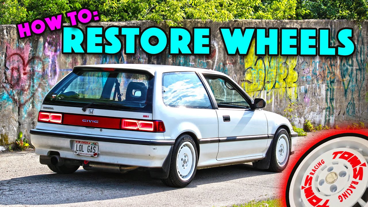 How to Restore Wheels at Home w Pro Results: Ultra Rare Tom's Racing ...