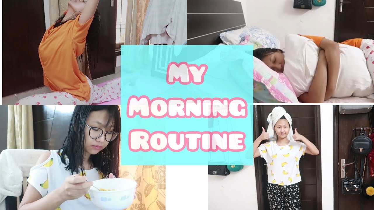 MY MORNING ROUTINE | Tea tree hair mask | Veronica Awungshi - YouTube