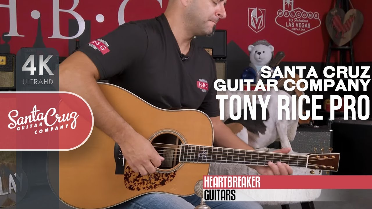 Santa Cruz Tony Rice Pro Demo - YouTube