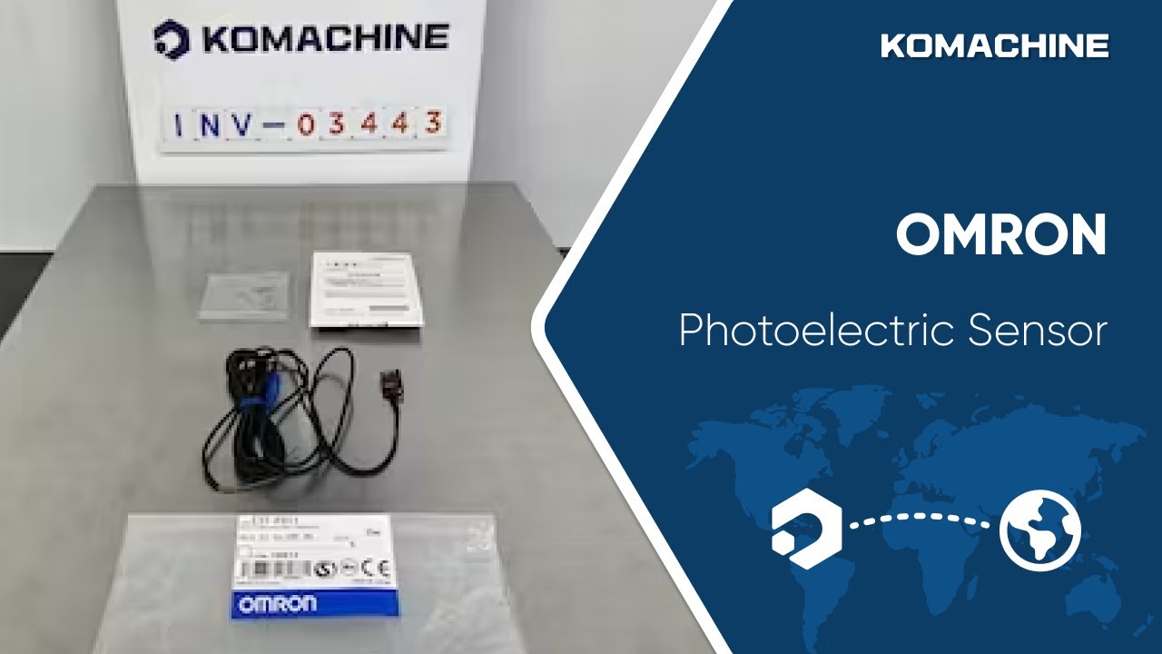 OMRON / Photoelectric Sensor (E3T-FD11 2M) / INV-03443 - YouTube