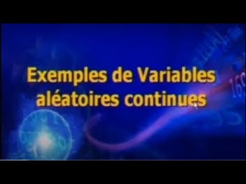 probabilité et statistique: Leçon n.9 Exemples de Variables aléatoire ...