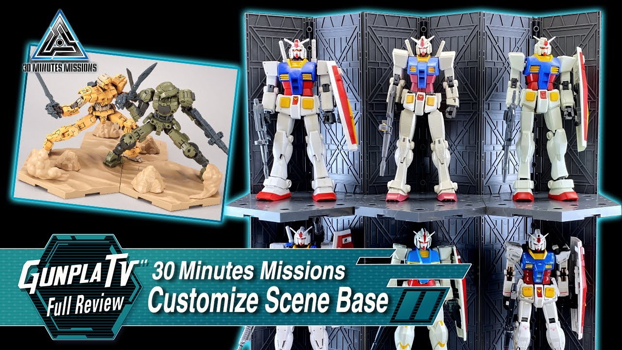 30MM Customize Scene Bases | Gunpla TV - YouTube