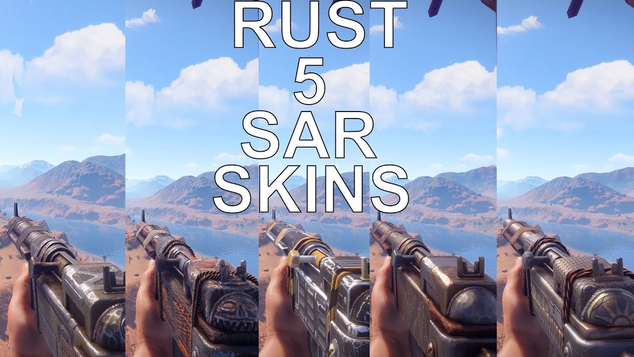 Rust 5 Good Semi Auto Rifle Skins Youtube