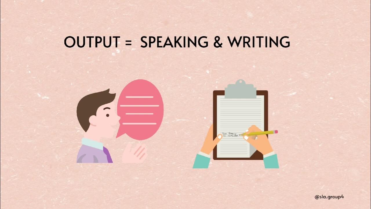 Input and Output || Second Language Acquisition - YouTube