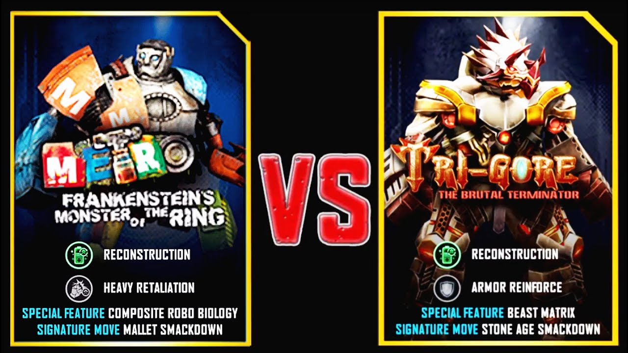 REAL STEEL WRB FINAL METRO VS TRI GORE New Robots UPDATE (Живая сталь ...