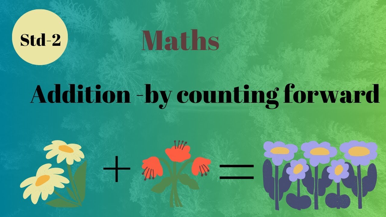 Std-2 | Maths | Addition - by counting forward. - YouTube