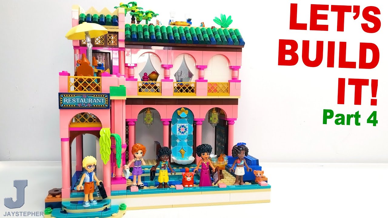 LEGO Friends 2026 Garden Restaurant 42691 Build Part 4 - YouTube