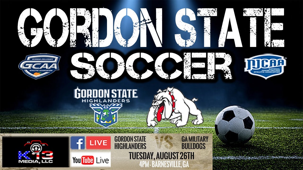 Gordon State College Soccer vs. Georgia Military College - YouTube