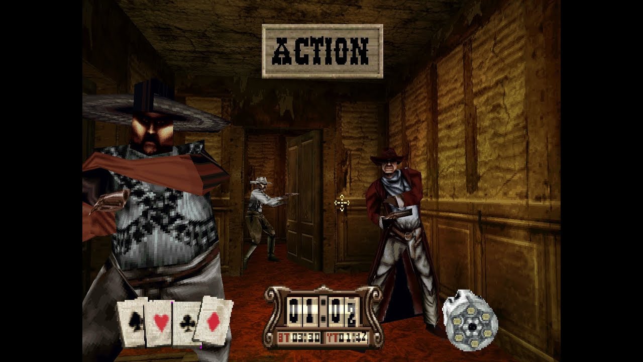 Gunfighter: The Legend of Jesse James PlayStation 60fps - YouTube