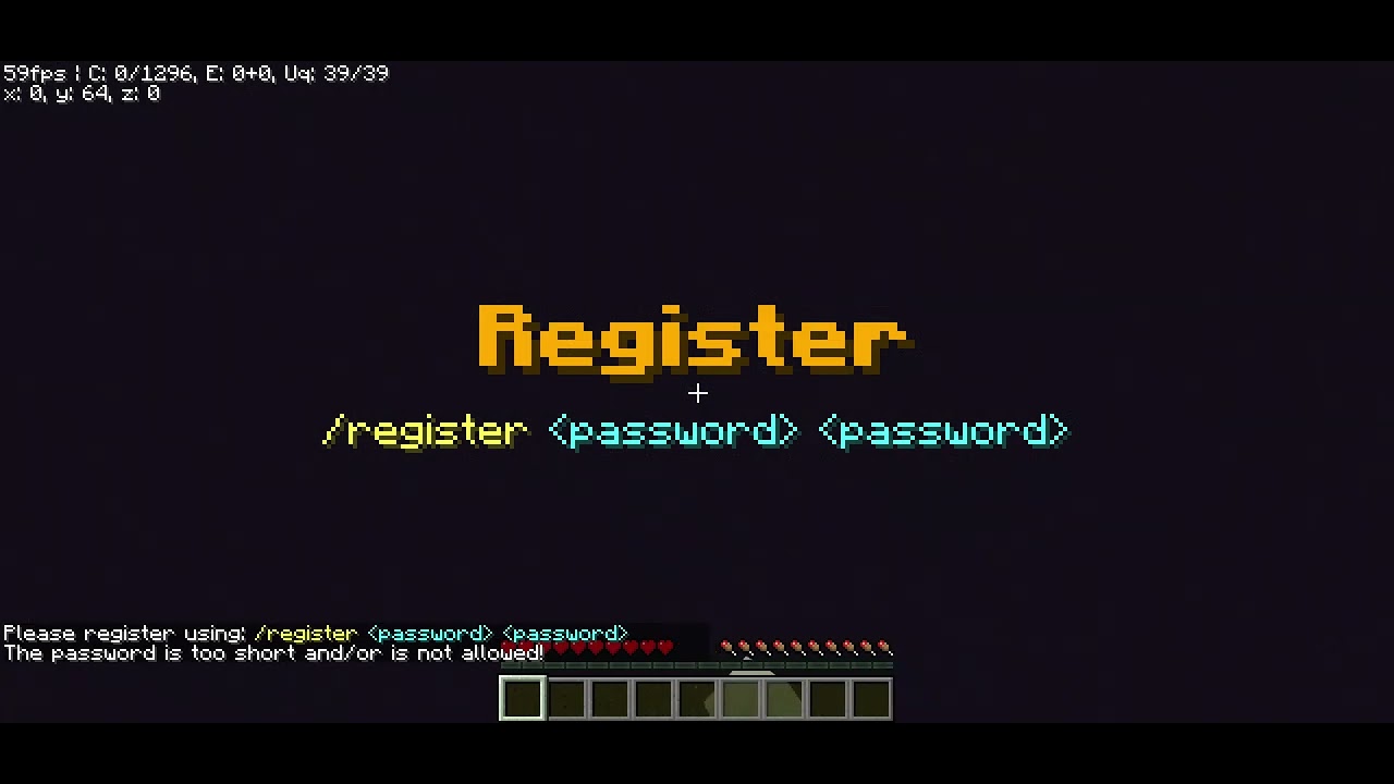 Minecraft how to register in Blobcraft club I Ankit8930 Messcraft - YouTube