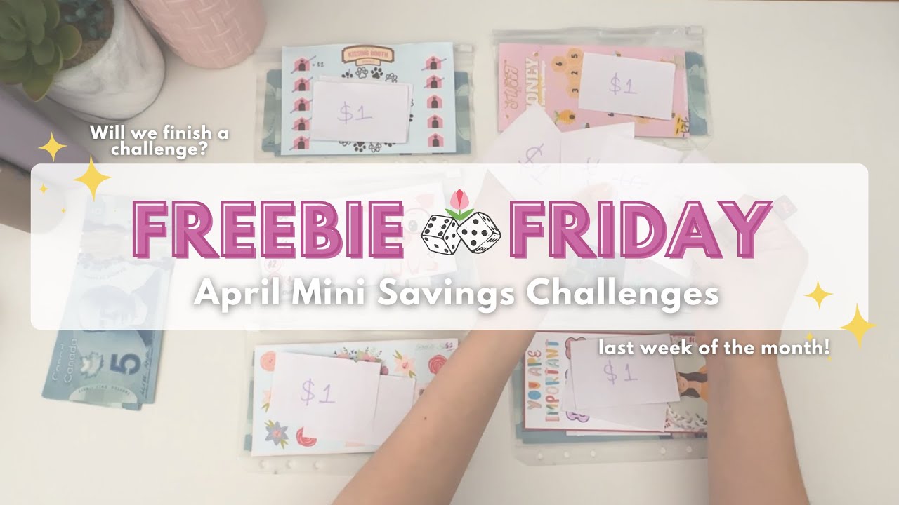 Last FREEBIE FRIDAY in APRIL! Or is it? 😉| April Mini Savings ...