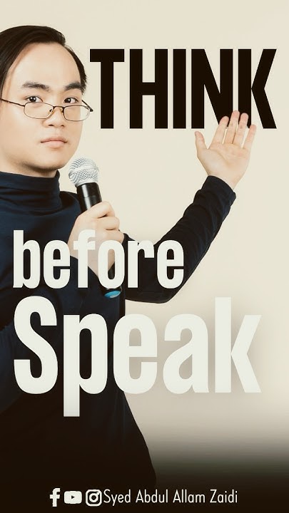 Think before speak || Abdul Allam & Nauman #psychology #deen - YouTube