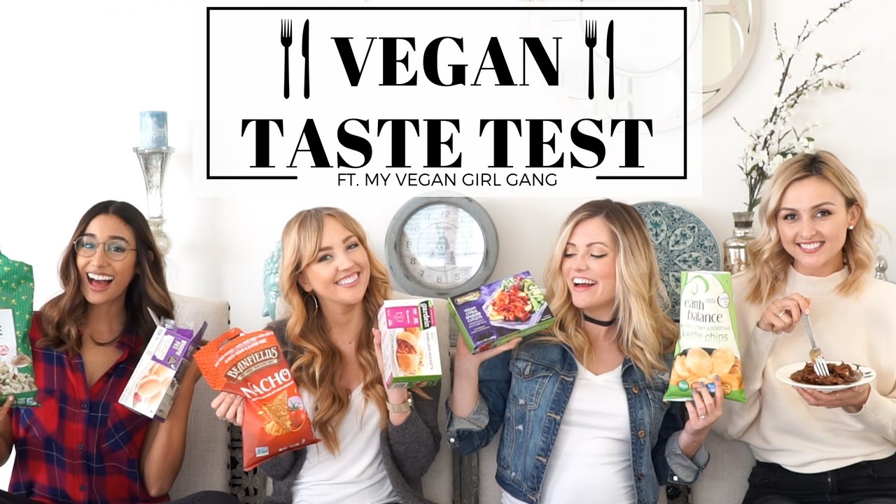 HUGE Whole Foods Vegan Taste Test with My Vegan Girls - YouTube