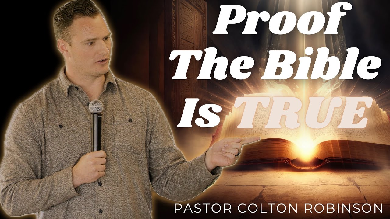 Pastor Gives Proof The Bible Is True | Pastor Colton Robinson - YouTube