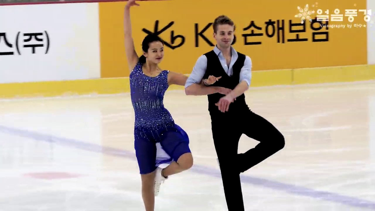 Yura MIN & Daniel EATON 민유라 & 다니엘 이튼 @ 2019년 피겨 랭킹대회 2일차 아이스댄스 시니어 RD ...
