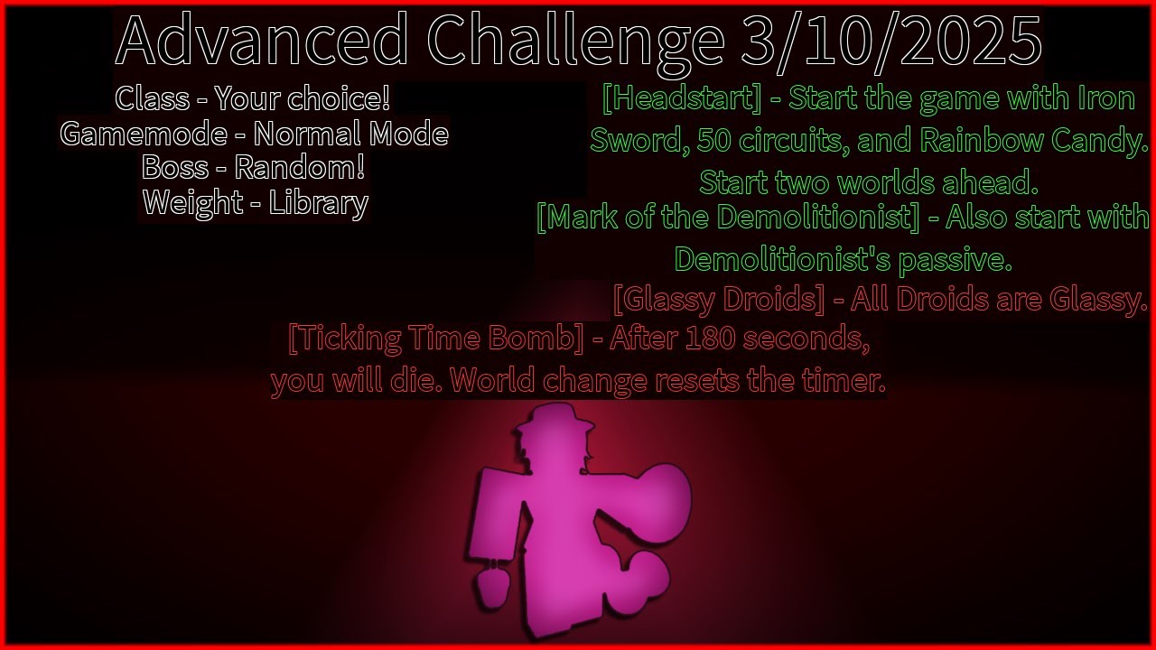 Advanced Challenge 3/10/2025 - Randomly Generated Droids - YouTube