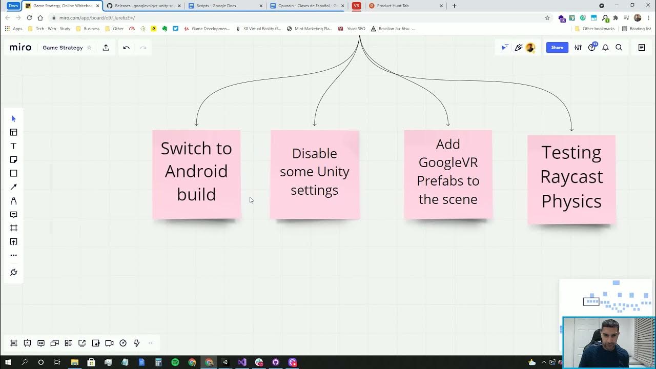 1- How to setup VR in Unity and use Raycast Physics - Google Cardboard ...