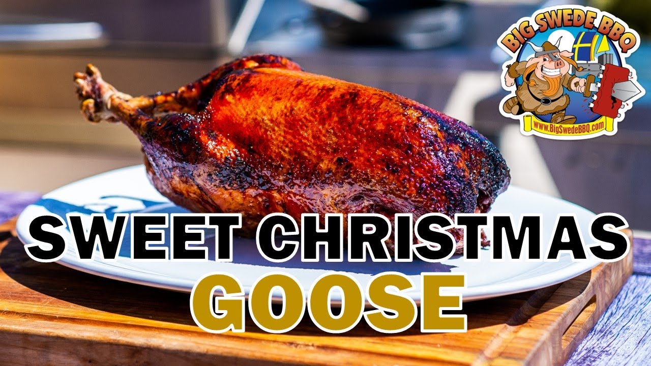 How to make Sweet Christmas Goose | Roasted in the Memphis Pellet Grill ...