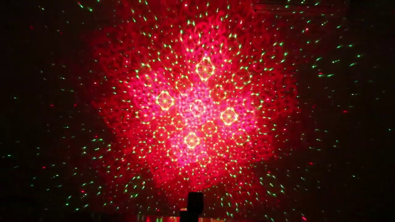 BATTERY OPERATED 32 PATTERNS RG HOME PARTY LASER PROJECTOR LIGHT - YouTube