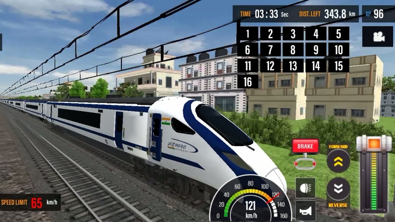 Indian Train Sim 2023 | Indian Train Simulator Gameplay | Indian train ...