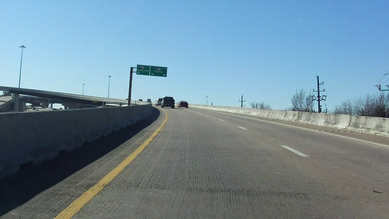 Sam Houston Tollway outer loop ramp to Southwest Freeway (Interstate 69 ...
