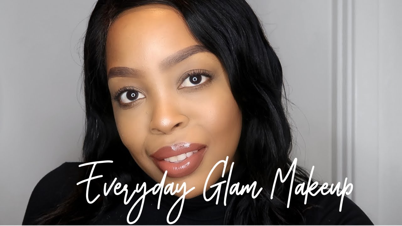 MY EVERYDAY MAKEUP ROUTINE | BLACK WOMEN MAKEUP - YouTube