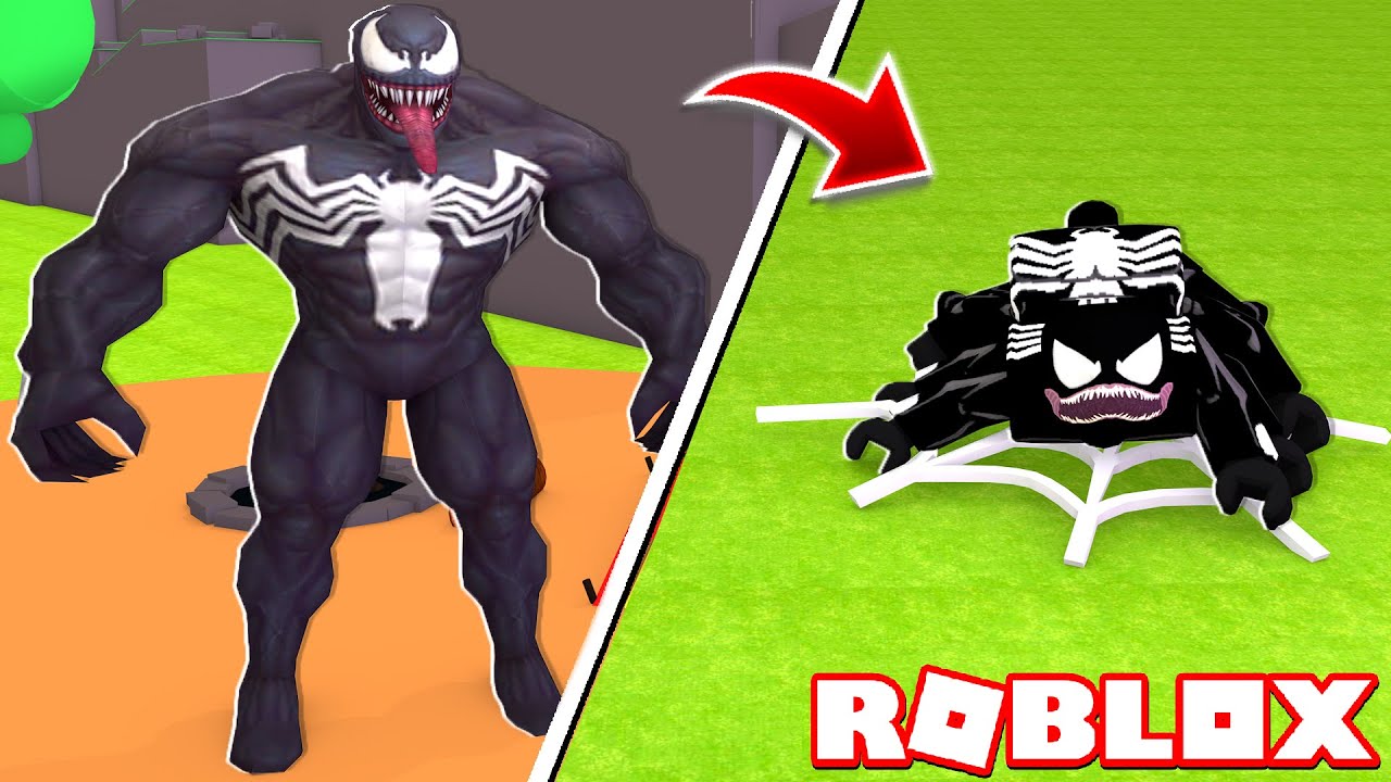 VENOM VIROU UMA ARANHA NO ROBLOX! (Roblox Spider) - YouTube