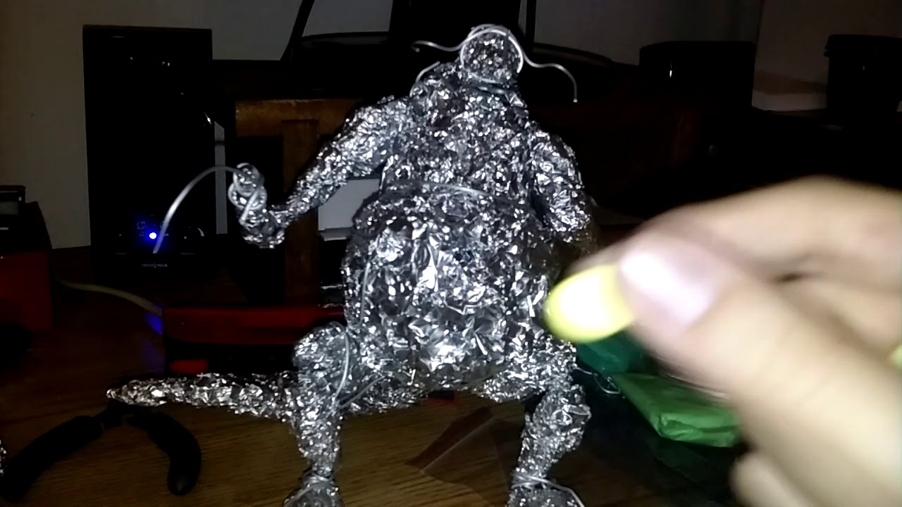 How to make a Custom Kraid action figure tutorial (Metroid) - YouTube