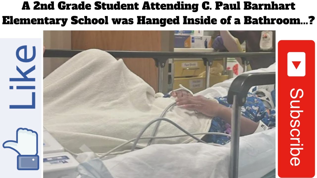 A 2nd Grade Student Attending C. Paul Barnhart Elementary School was Hanged Inside of a Bathroom ...