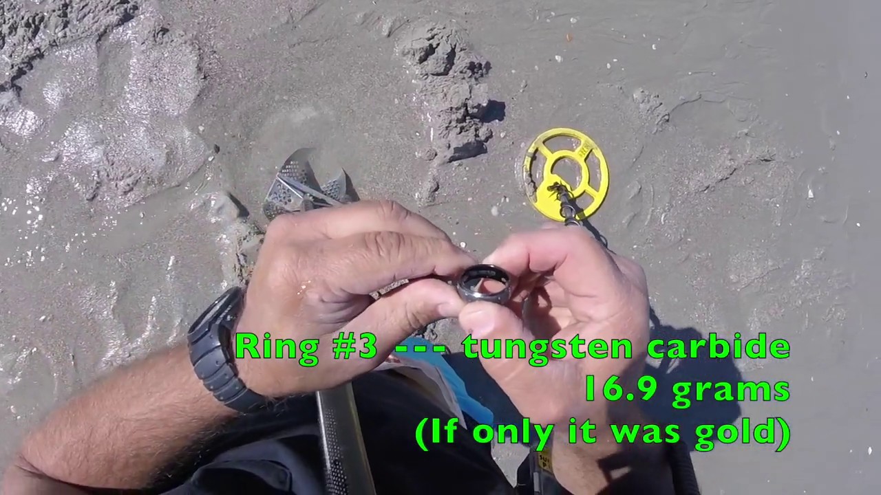 Myrtle Beach Rings Times 5 Beach Detecting - YouTube