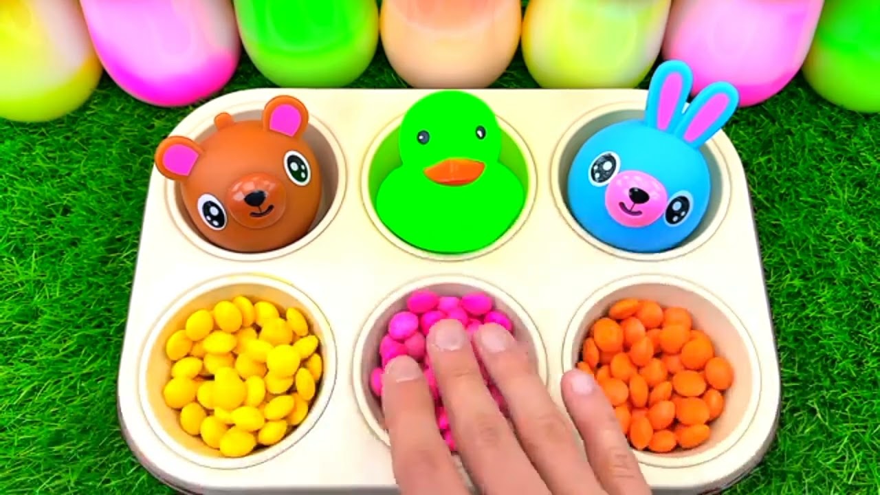 @BiBon KidsTV @BIBO TV @Bi Boo TV#Satisfying Videos Full of Rainbow ...