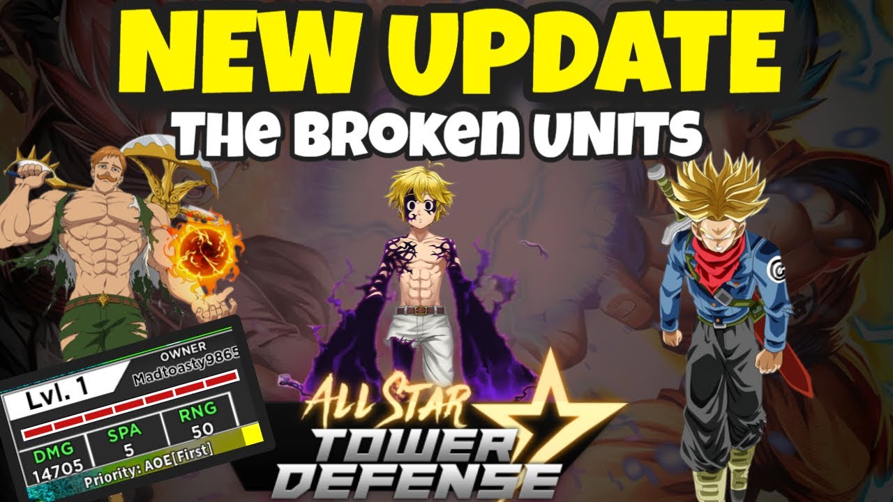 Roblox All Star Tower Defense - NEW UNITS Showcase - YouTube
