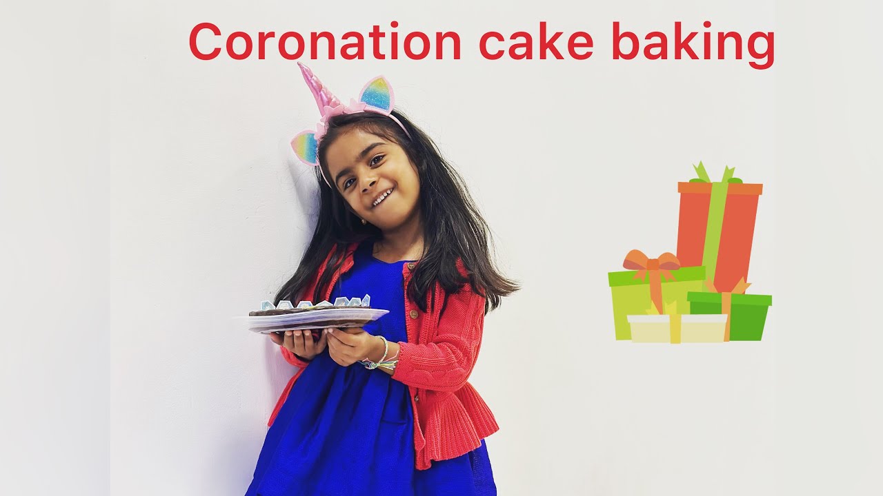 Coronation cake baking / school celebration project / Part 2 : Base ...