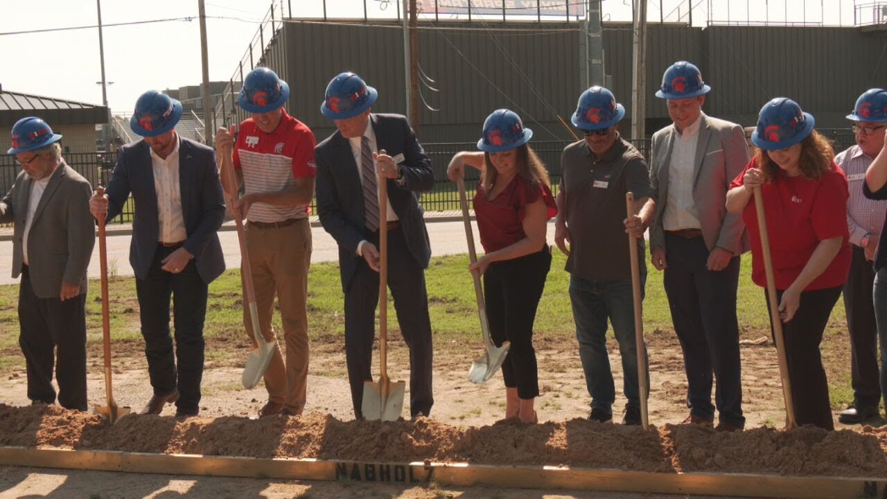 Bixby Public Schools Breaks Ground On New High School - YouTube