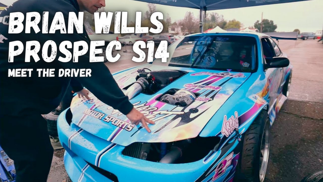 Brian Wills | Formula Drift ProSpec s14 Walk-around - YouTube